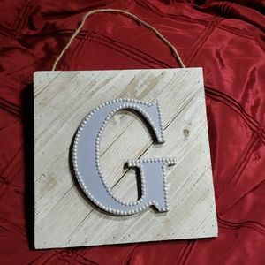 Other | Wooden Letter G Wall Decor | Poshmark